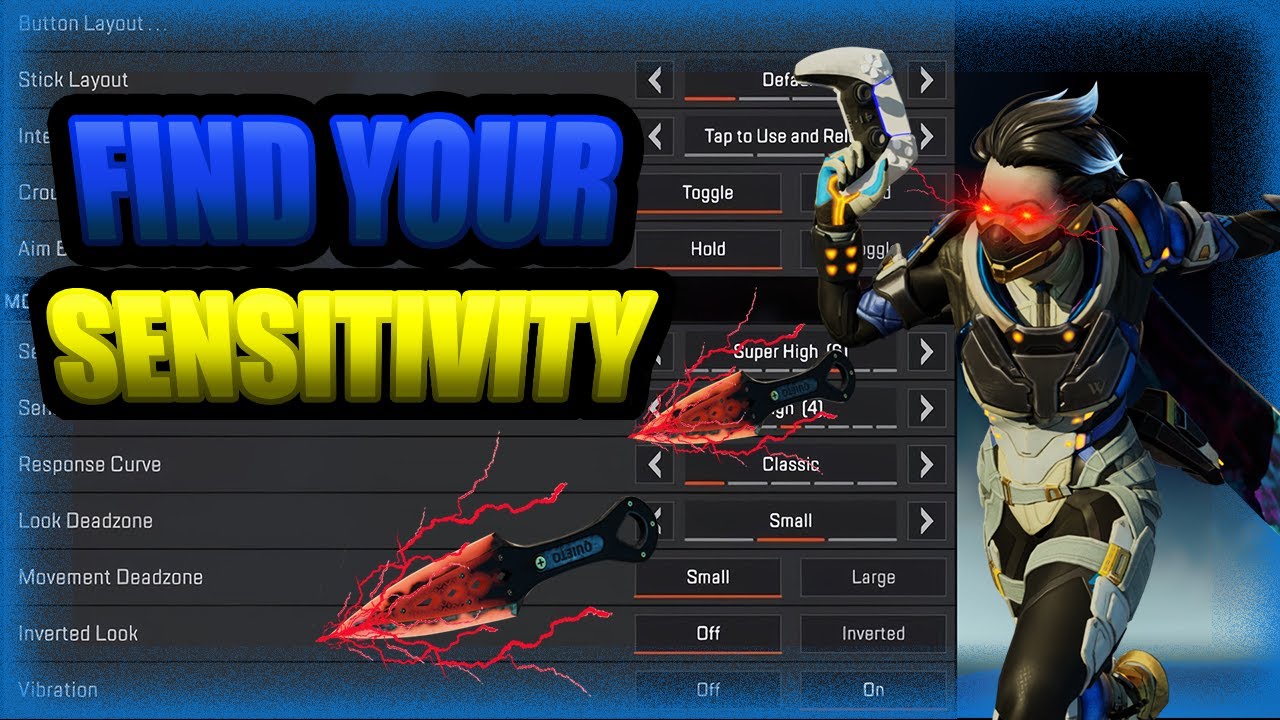 Explaining Apex Legends Sensitivity and ALCs - YouTube