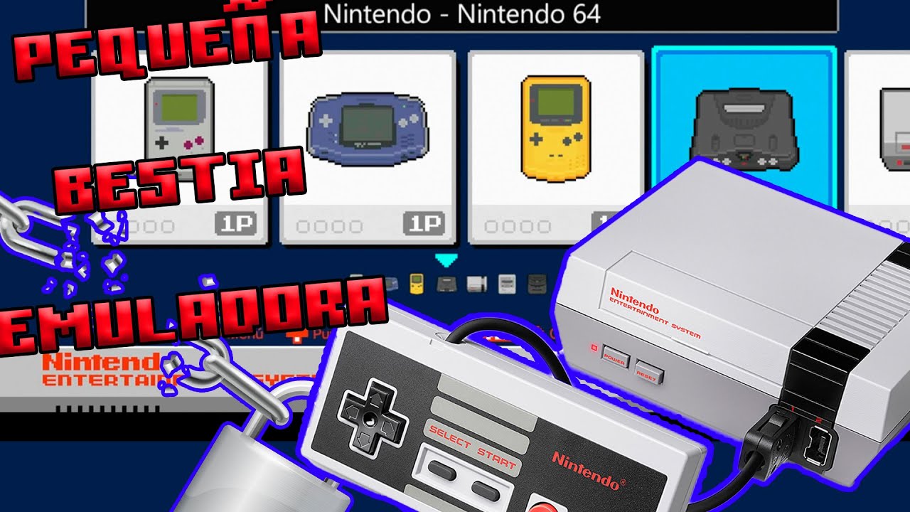Libera tu NES MINI e instala RETROARCH con emuladores. - YouTube