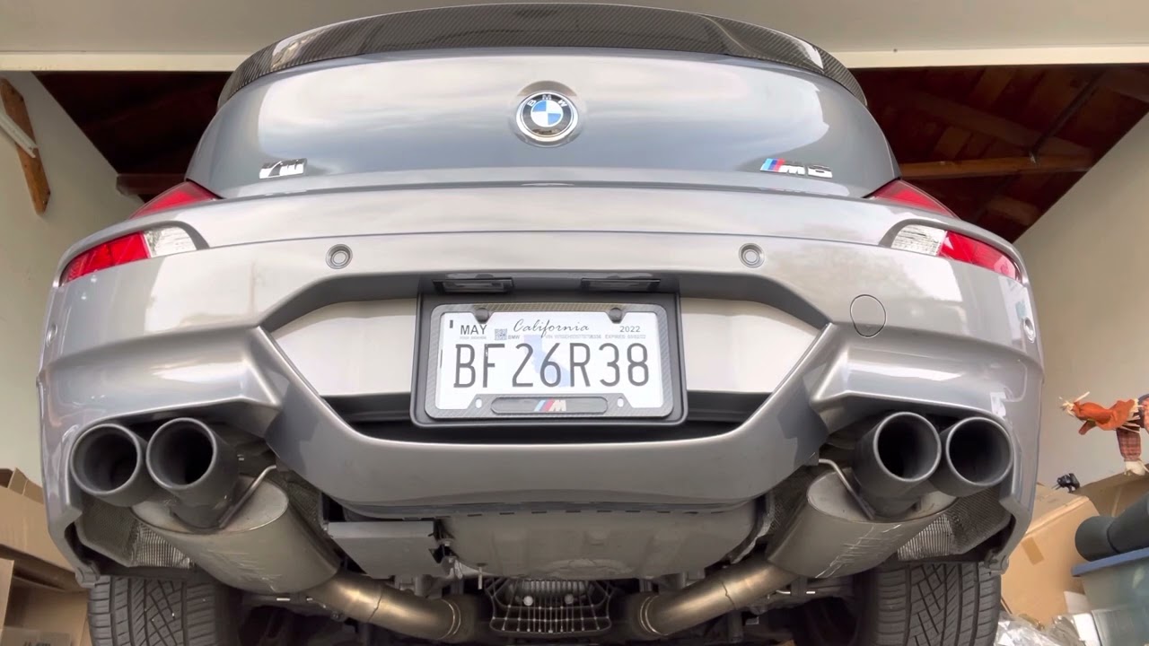 BMW E63 M6. Revving the tuned S85 V10! - YouTube