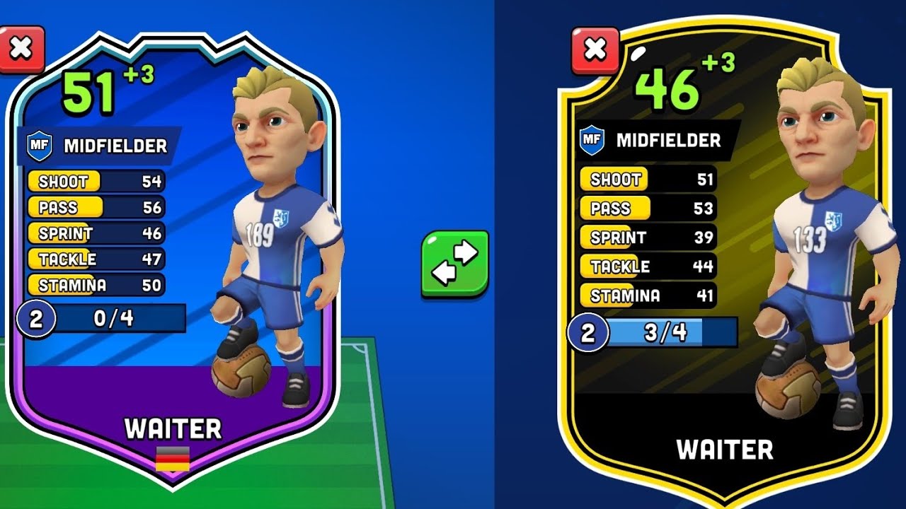 Mini Football RTTF WAITER L 02 - YouTube