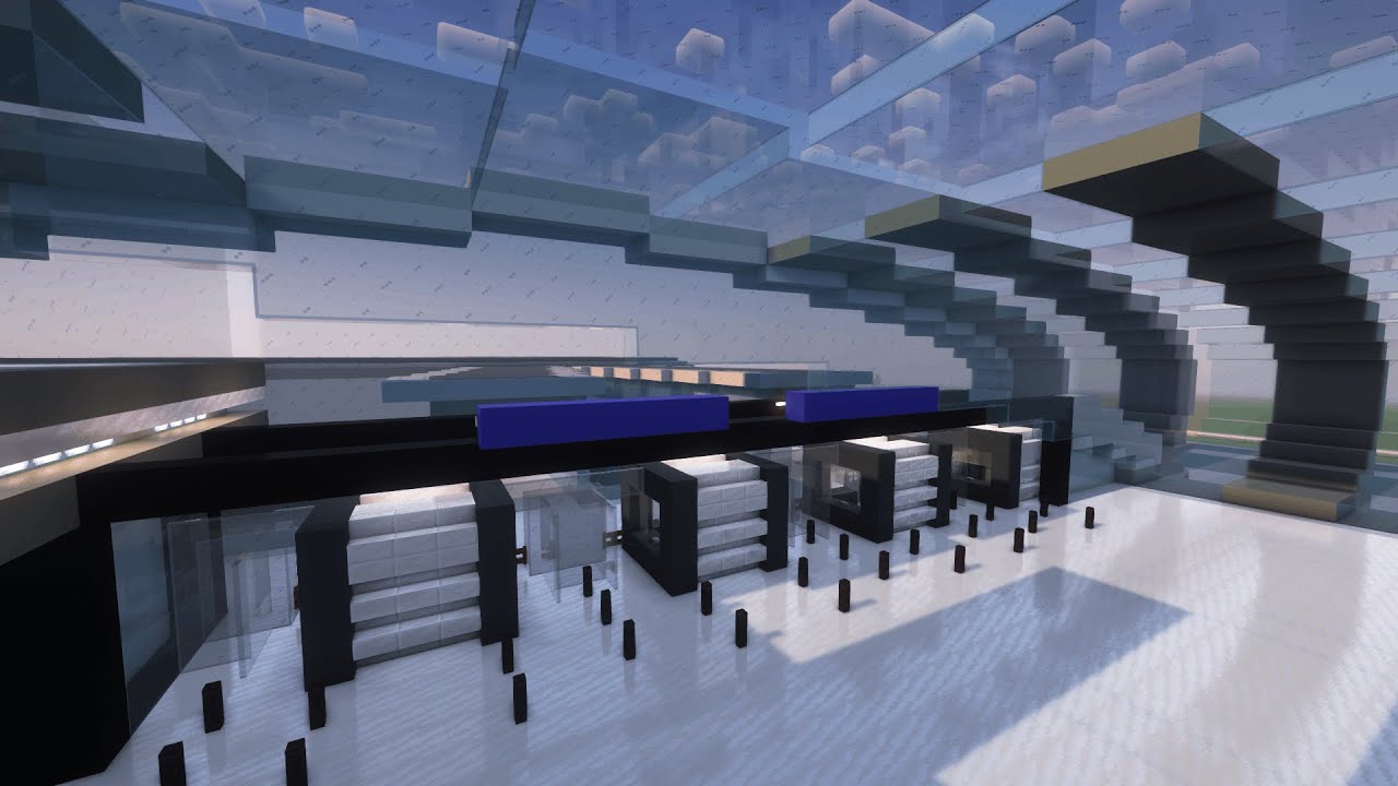 MINECRAFT | How to Build a Realistic Modern AIRPORT |Airport Passport ...