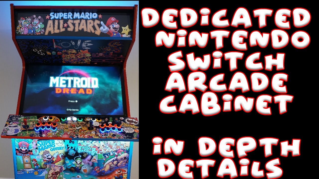 Nintendo Switch Arcade Cabinet! - Full Indepth Detailed Review - YouTube