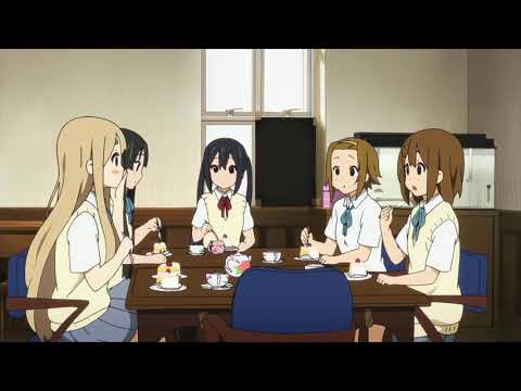 [Original] Mugi steals Mio's strawberry