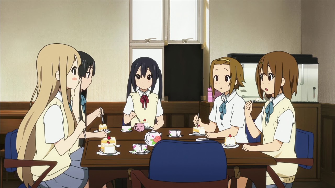 [Original] Mugi steals Mio's strawberry - YouTube