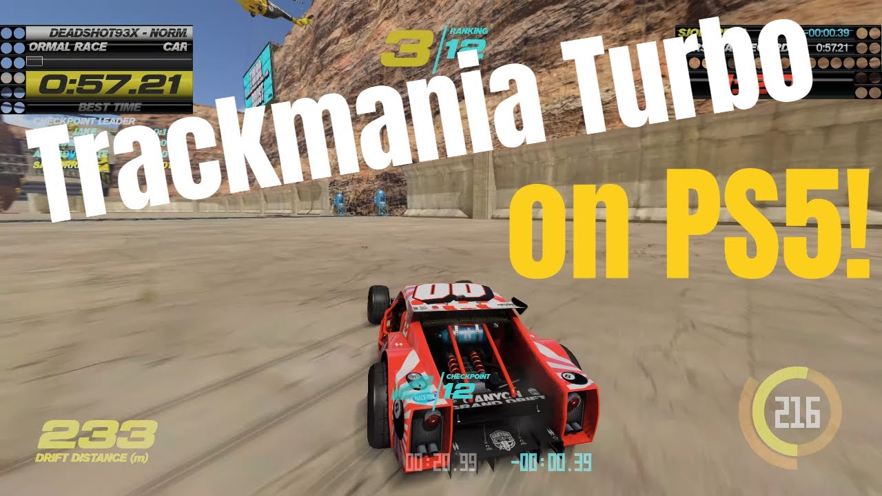 Trackmania Turbo PS5 Multiplayer Gameplay - Still a pile of fun! 4K ...