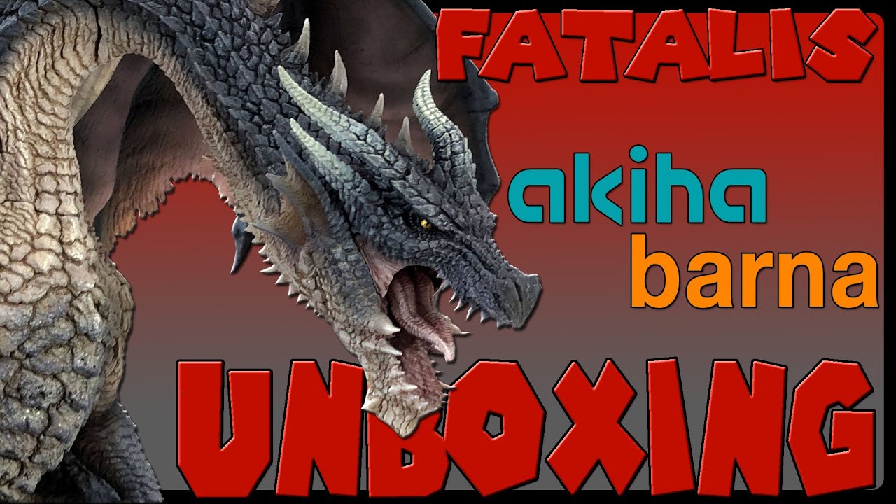 [Monster Hunter][UNBOXING] ¡Figura GIGANTE de FATALIS! - YouTube