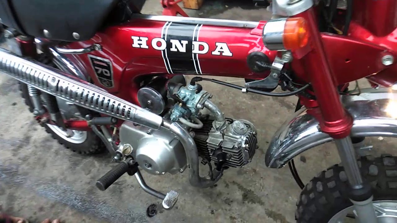 Honda dax 70cc - YouTube