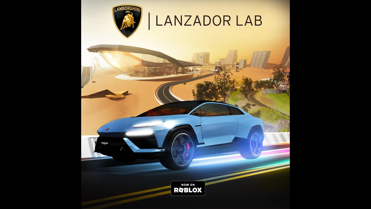 Lamborghini Lanzador Lab on Roblox - YouTube