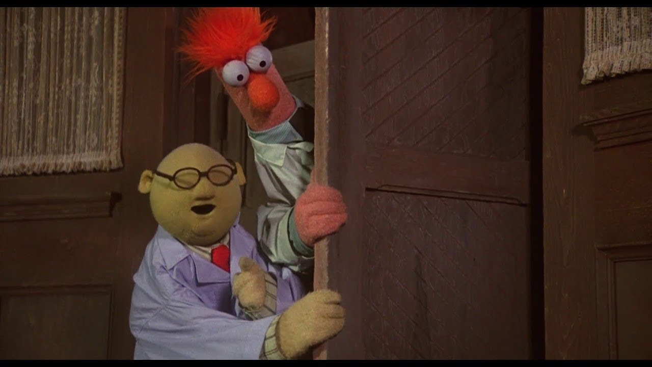 The Muppet Movie but only when Dr. Bunsen Honeydew and Beaker are on ...