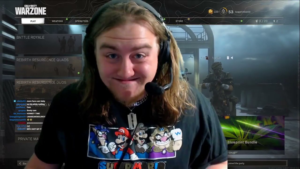 Soup Plays Warzone With McNasty, Tranium And Trippy (Apirl 21st 2021 ...