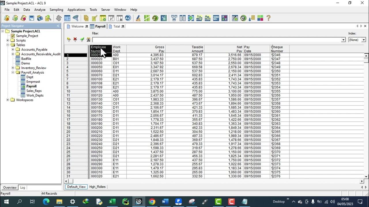 Using The Join Command in Audit Command Language ACL - YouTube