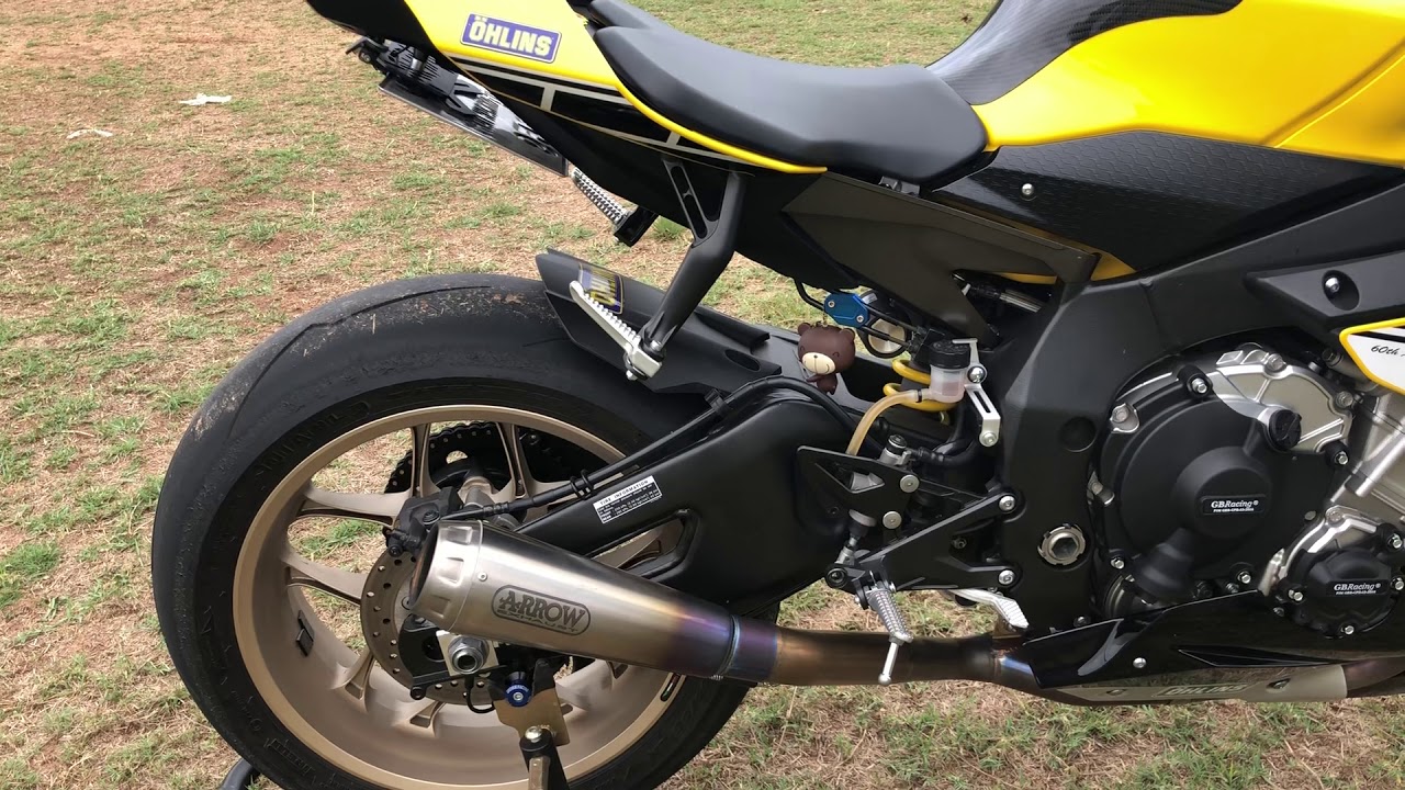 รีวิวท่อ arrow r1 2016 by-Tk Speedrider - YouTube