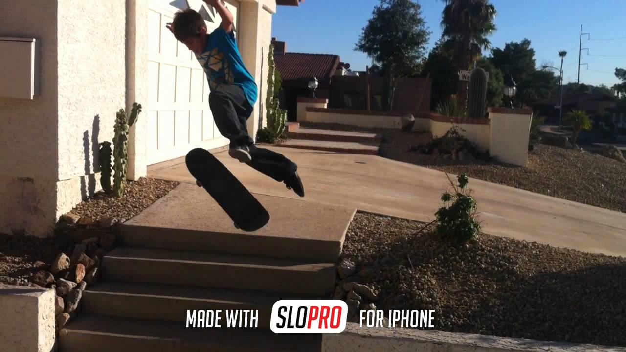 Tre flip 4 stair - YouTube