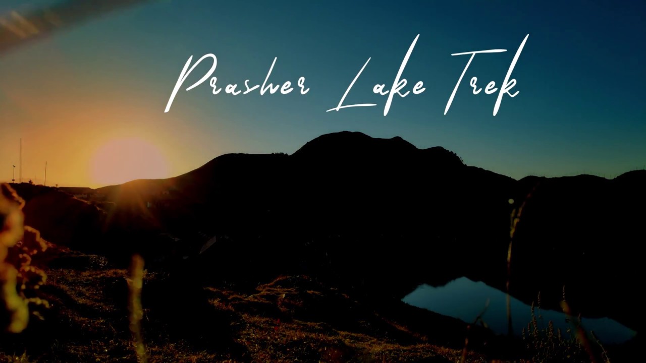 The Prashar Lake Trek - Prashar Rishi Temple Drone Shots - Camping ...