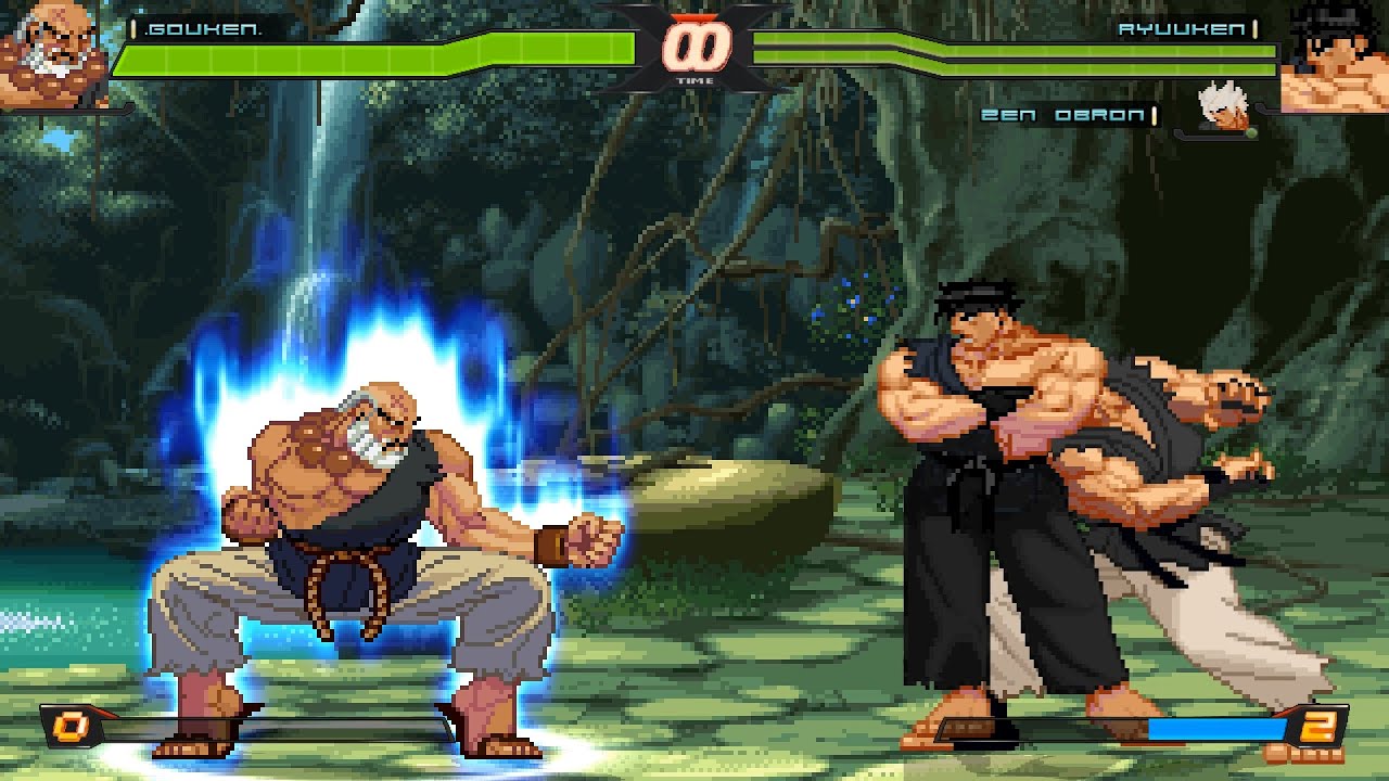 MUGEN - .Gouken. vs. Ryuuken & Zen Obron - Download - YouTube