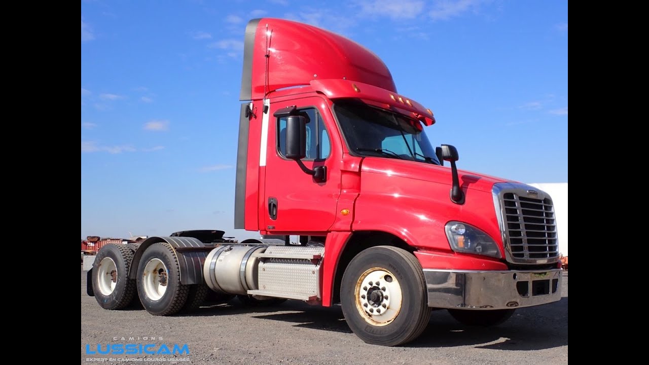 FREIGHTLINER CA125DC 2019 CAMION TRACTEUR DAY CAB 74491 V - YouTube