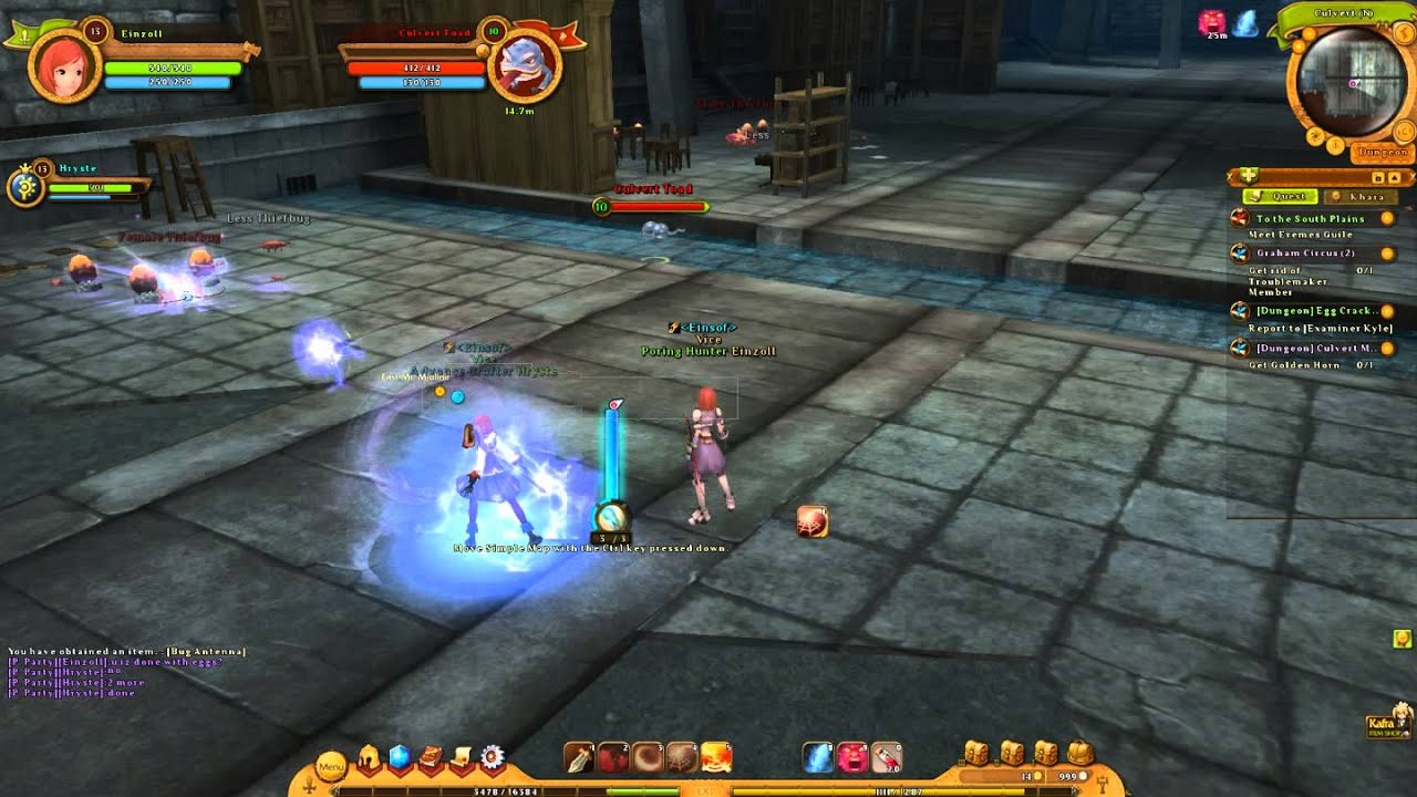 Einsof RO2 Culvert Dungeon - YouTube