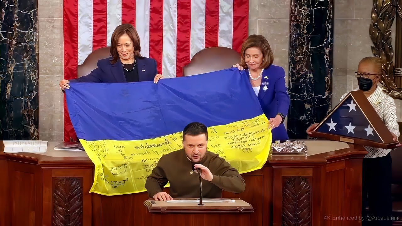 Zelensky's Historic Speech to the U.S. Congress (4K) - YouTube