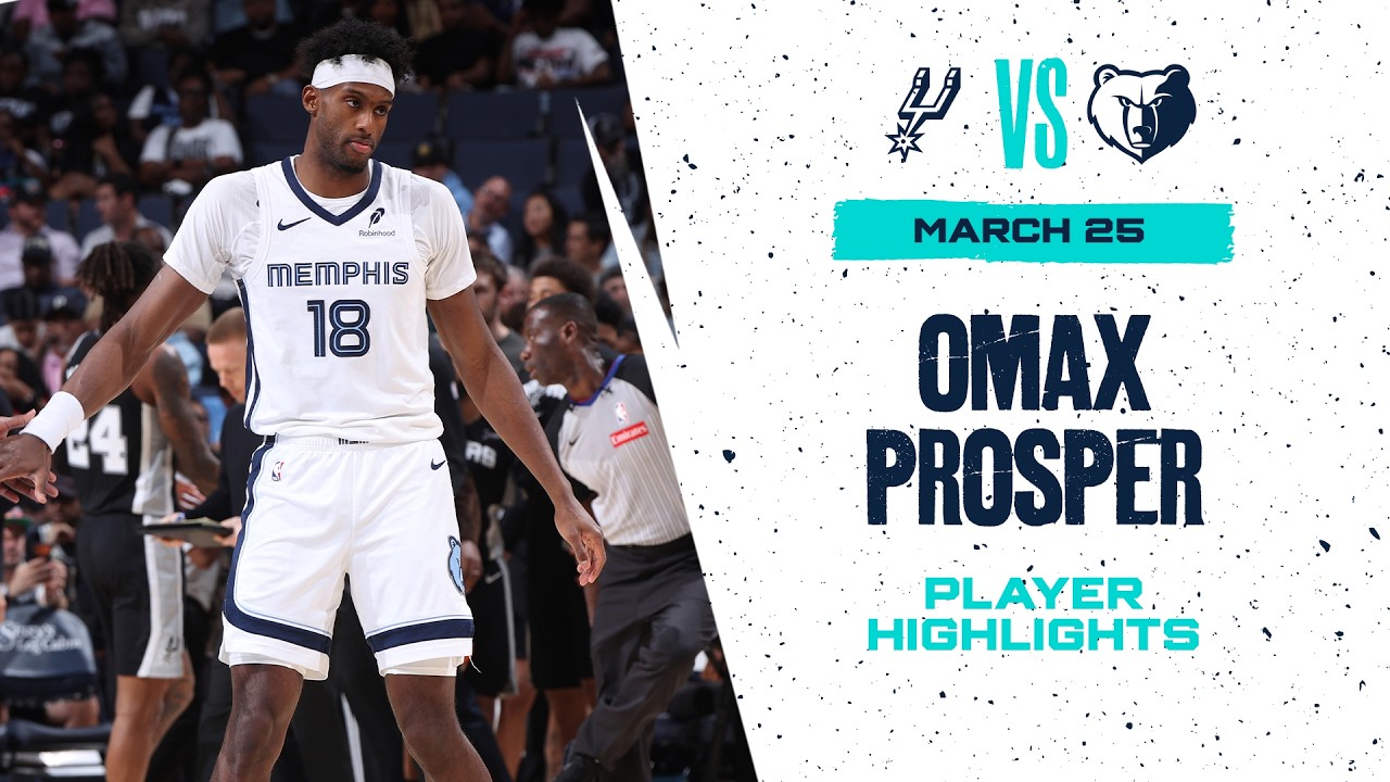 OMax Prosper's Highlights vs. San Antonio Spurs - YouTube