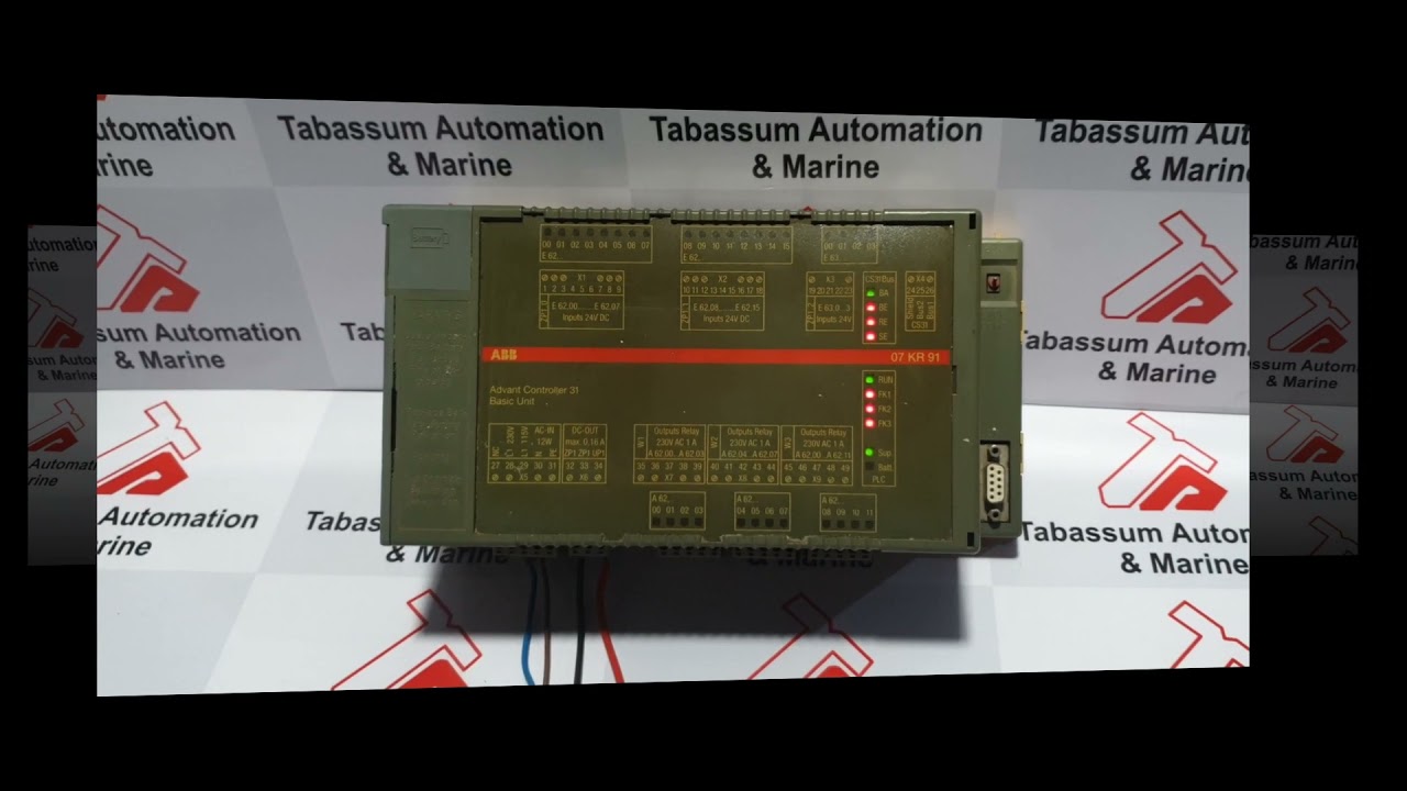 ABB 07 KR 91 advant controller 31 Basic unit testing video - YouTube