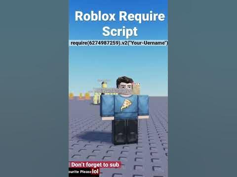 #roblox require script Project Scripted #Require #script #foryou #useful - YouTube