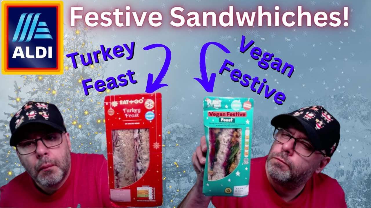 ALDI | FESTIVE SANDWICHES | FOOD REVIEW - YouTube