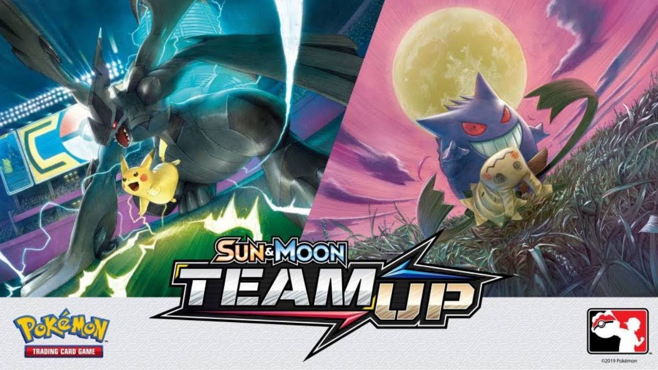 Team up Pokemon Booster pack opening! - YouTube