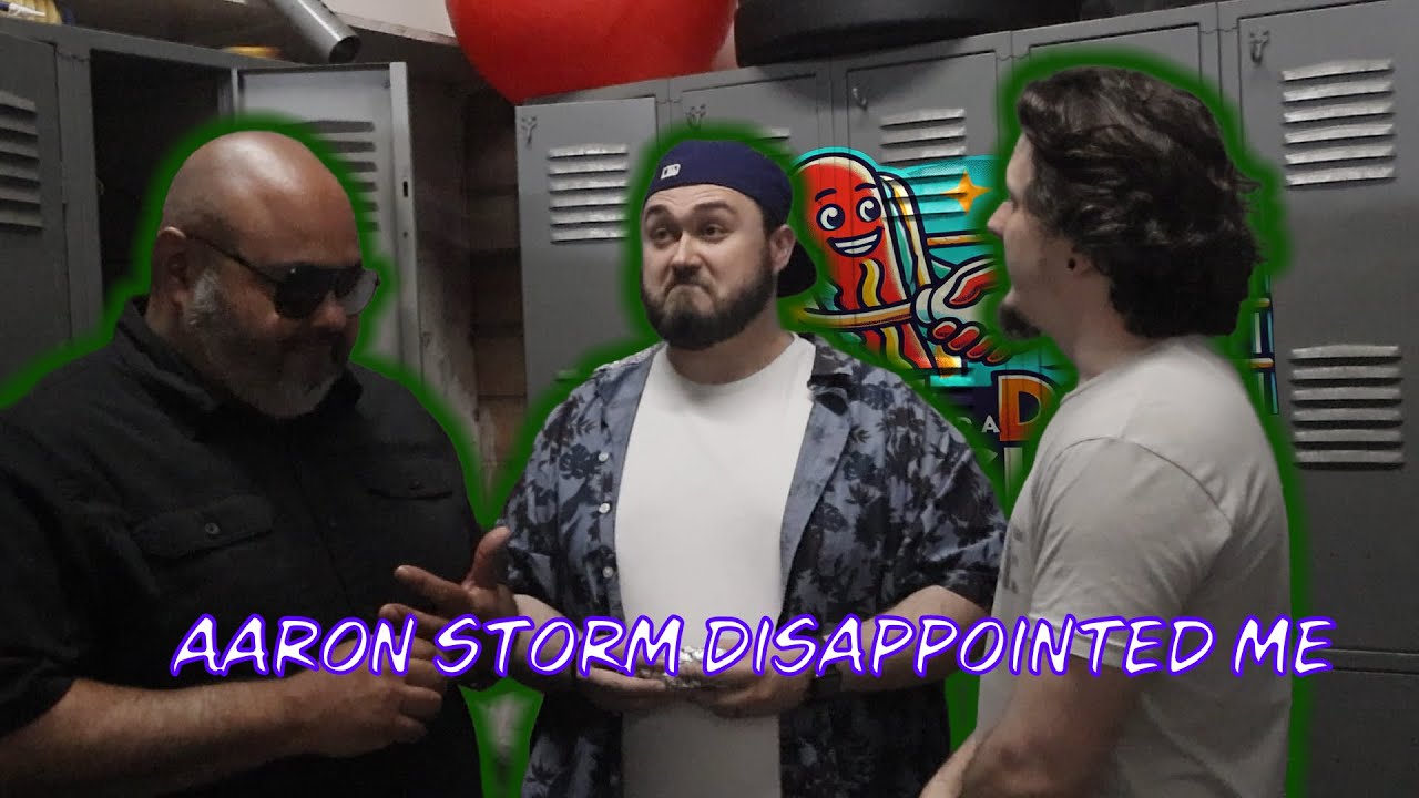 "Aaron Storm disappointed me" - Hotdog & Handshakes Episode 6 - YouTube