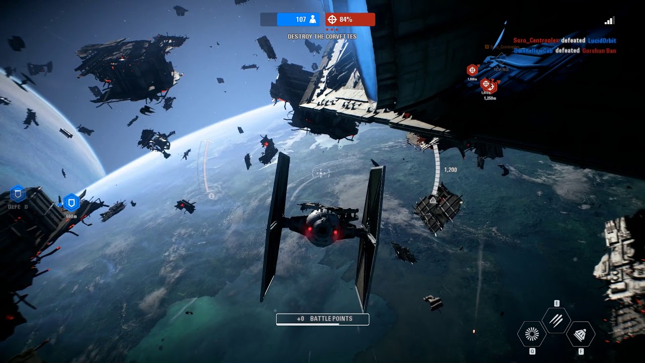 Star Wars: Battlefront II Starfighter Assault Gameplay 2020 #4 - YouTube