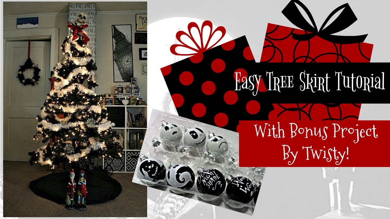 How To Make A Tree Skirt Easy YouTube how-to-make-a-tree-skirt-easy-youtube