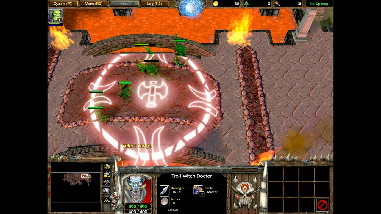 Warcraft 3 - RoC The Oracle Part 1 of 2 - YouTube