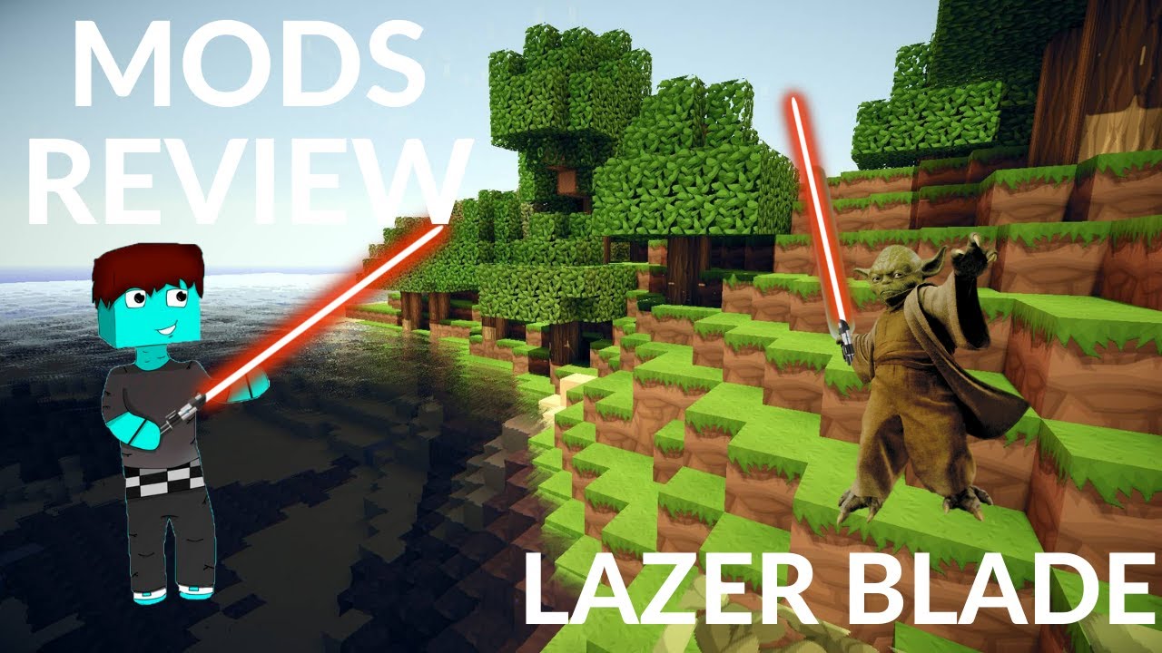 LASER BLADE | Mods Review #3 | Minecraft [1.17.1] - YouTube