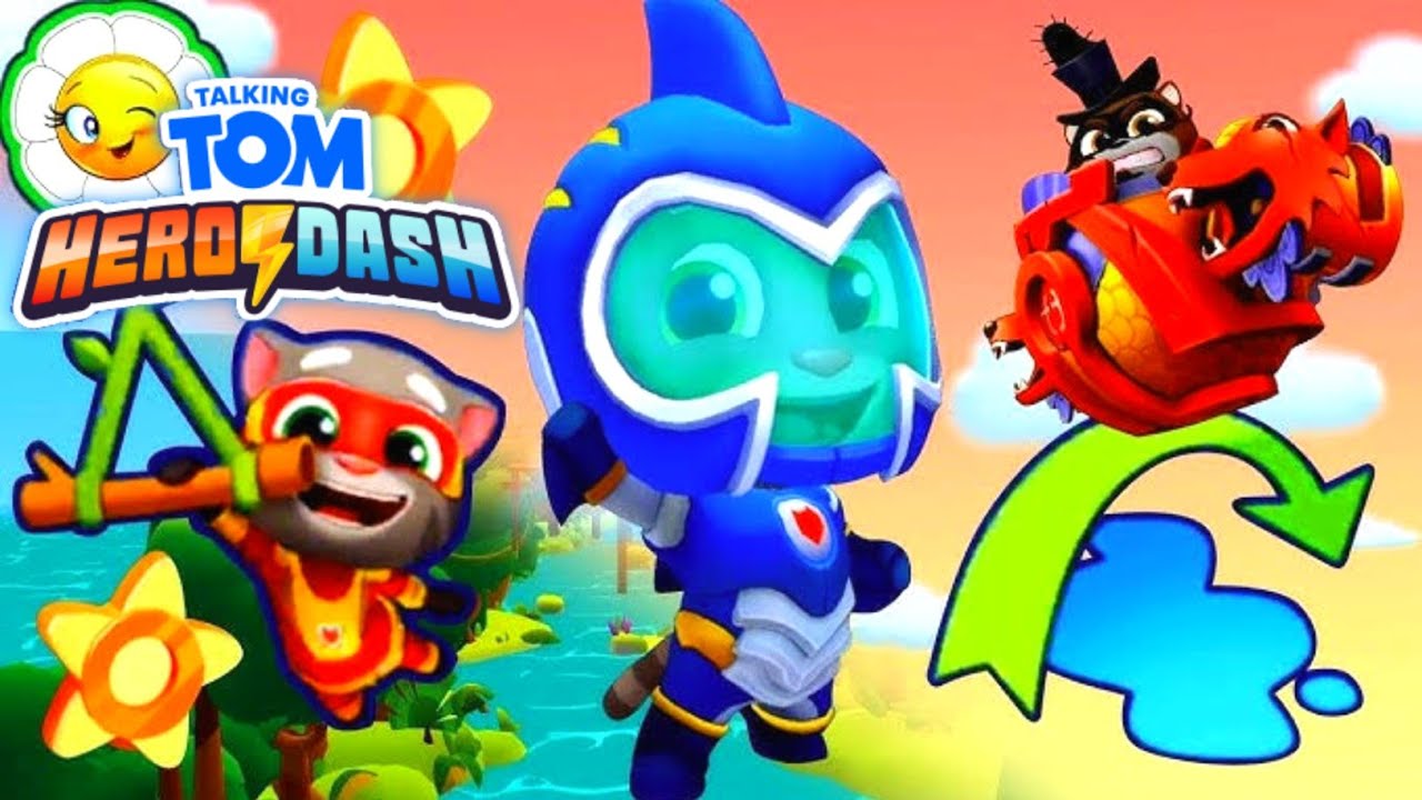 Talking Tom Hero Dash - DEEP SEA TOM (ANDROID GAMEPLAY) Landscape Mode ...