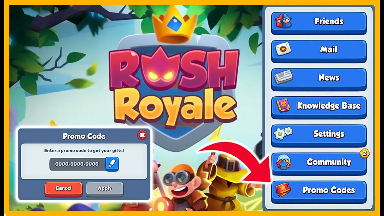 HOW TO ENTER CODES IN RUSH ROYALE + WORKING CODE FOR 2500 CASH! - YouTube