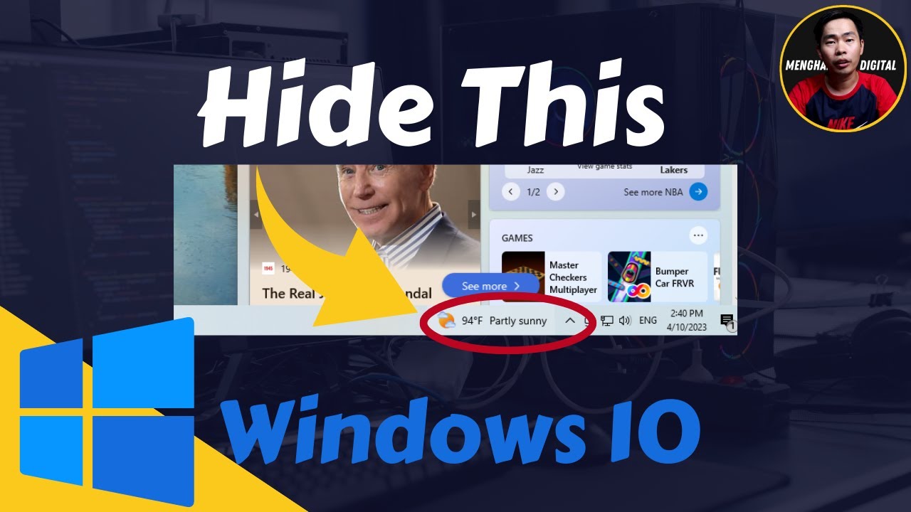 Quick and Easy Ways to Hide Taskbar News and Interest on Windows 10 ...