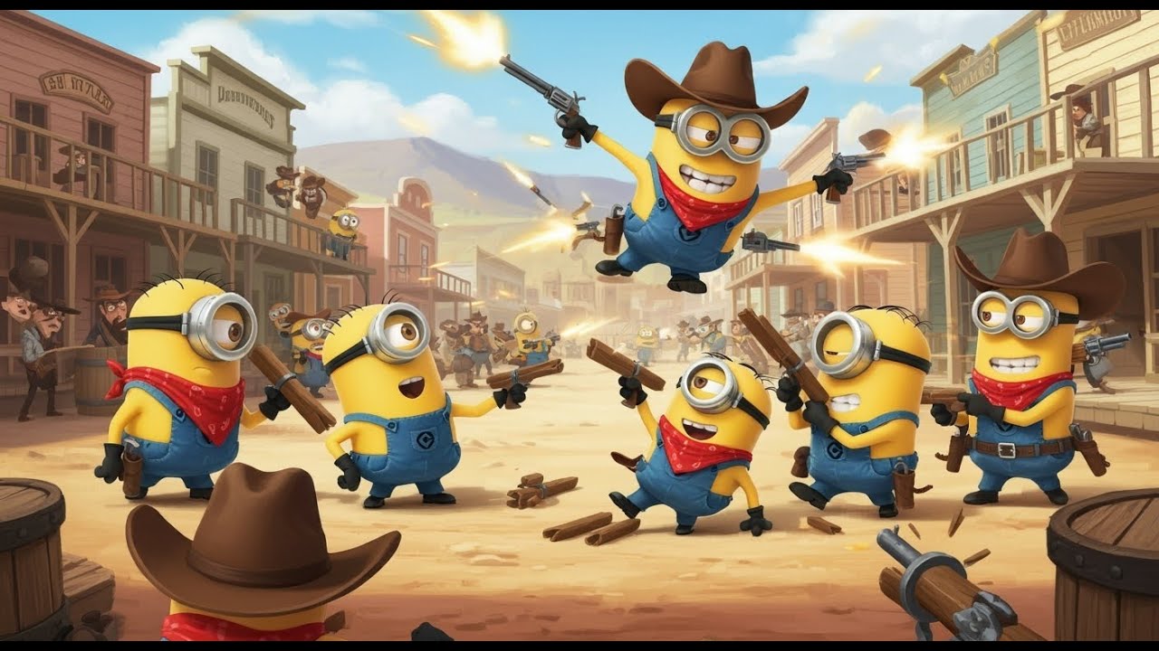 Minions Heroes of the Wild West - YouTube