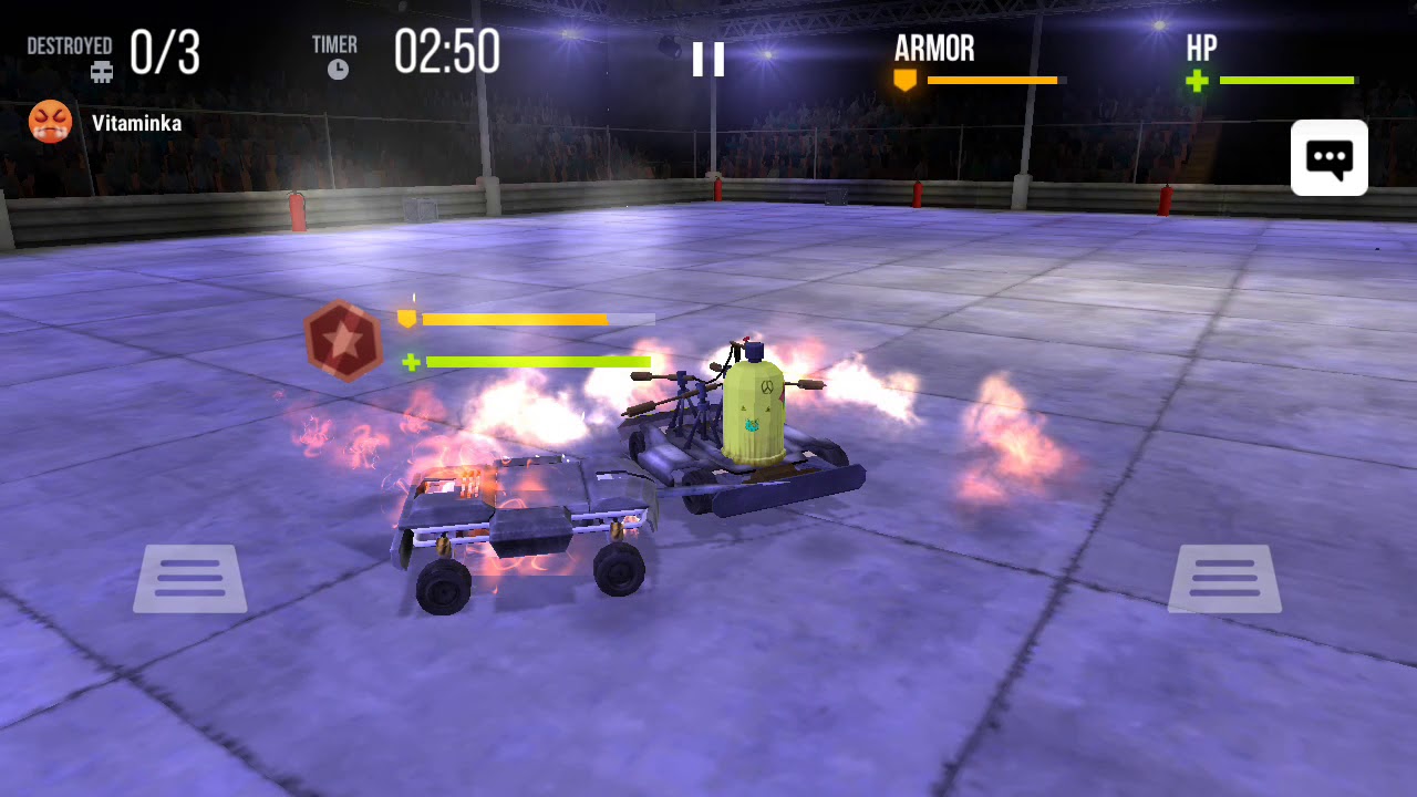 Battle bots- Flame thrower 'vs The arena - YouTube