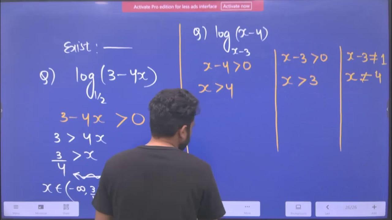 L6 Introduction to Logarithm | Class 11th Maths - YouTube