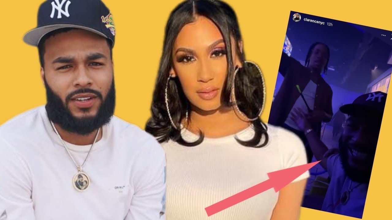 Clarence NYC allegedly cheats on Queen Naija, while out with KEN WALKER ...