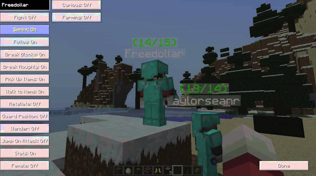 Minecraft MY PEOPLE MOD! - YouTube