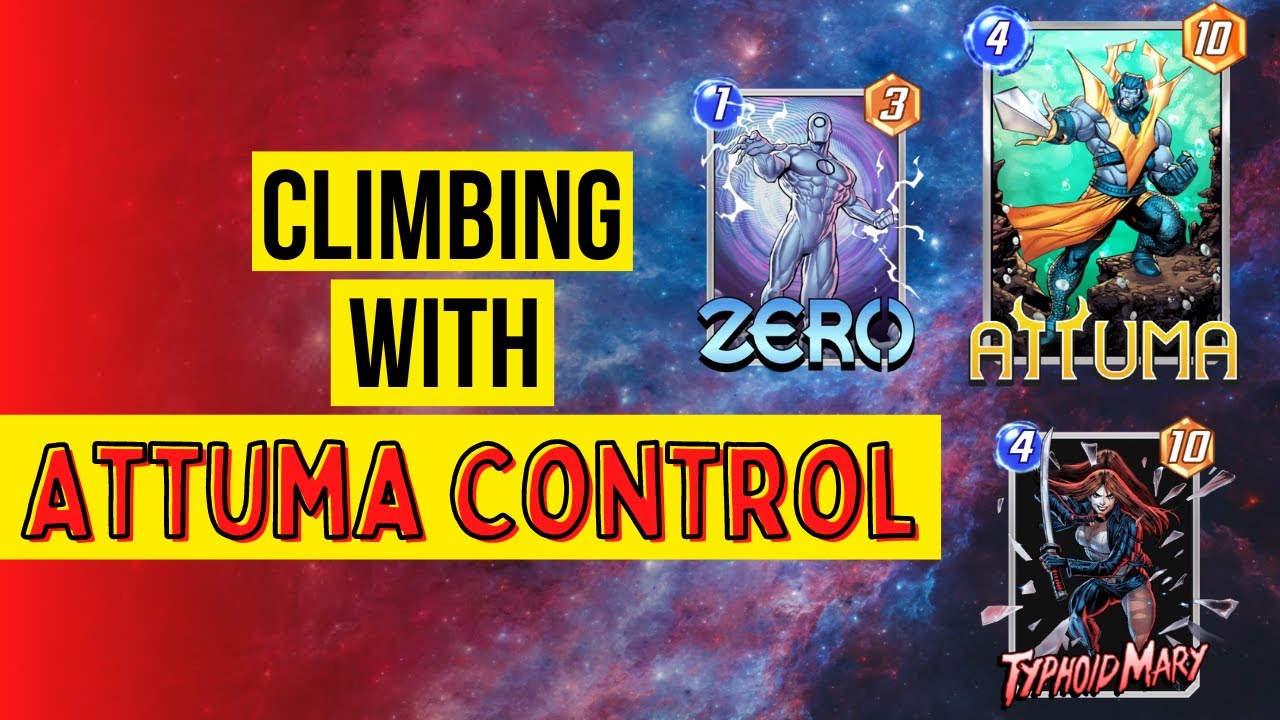 Climbing with the Attuma Control Deck is Easy and Fun! | Marvel Snap ...