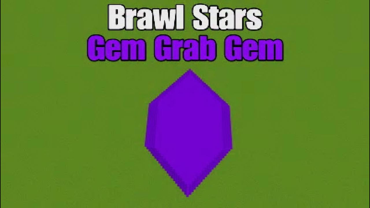 I created the Gem Grab Gem from Brawl Stars in Minecraft timelapse ...