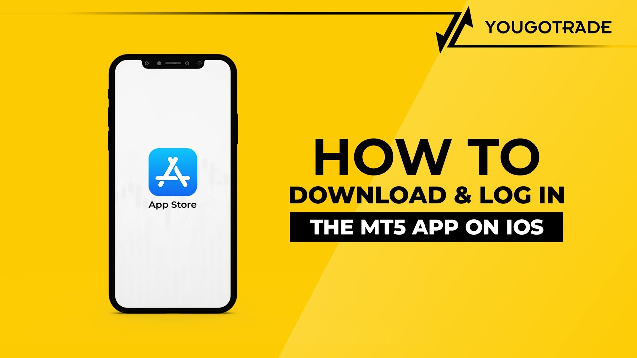 How to Download & Log in The MT5 APP on IOS - YouTube