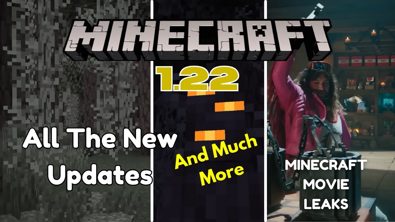 MINECRAFT 1.22! || ALL THE NEW UPDATES ANNOUNCED IN THE LIVE!! - YouTube