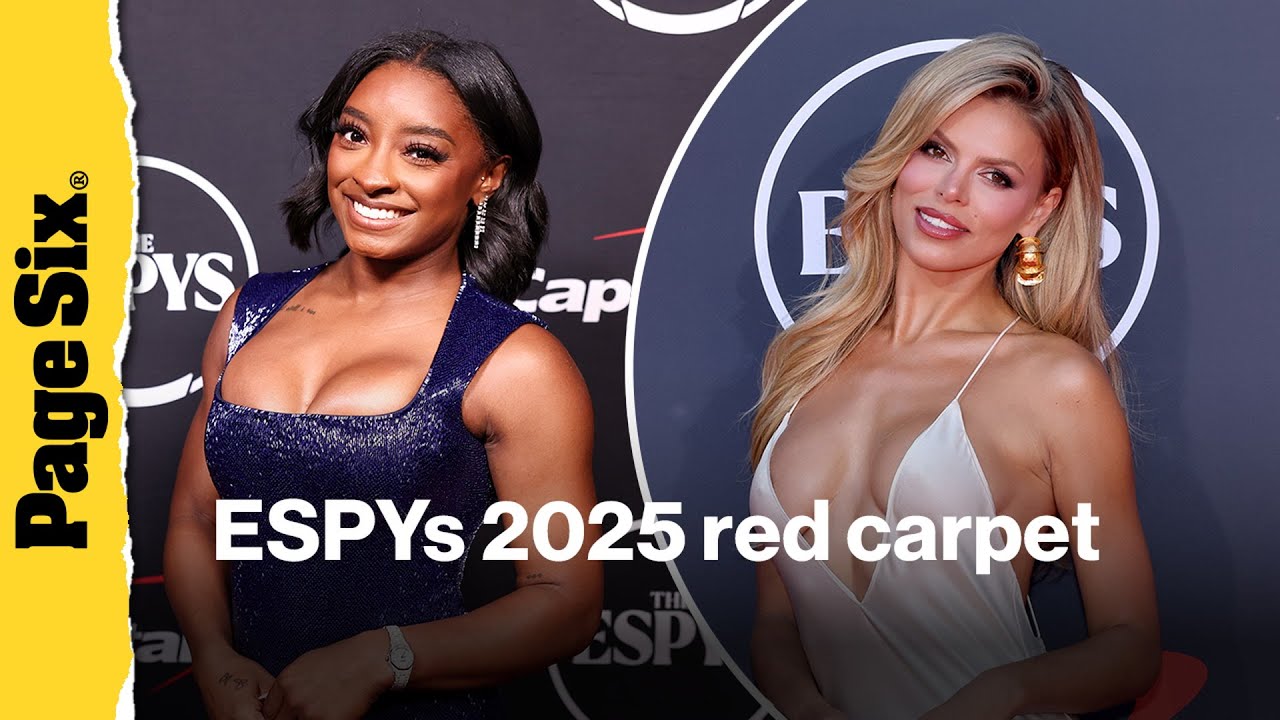 See the looks from the ESPYs 2025 red carpet: Simone Biles, Brooks Nader, Ilona Maher and more ...