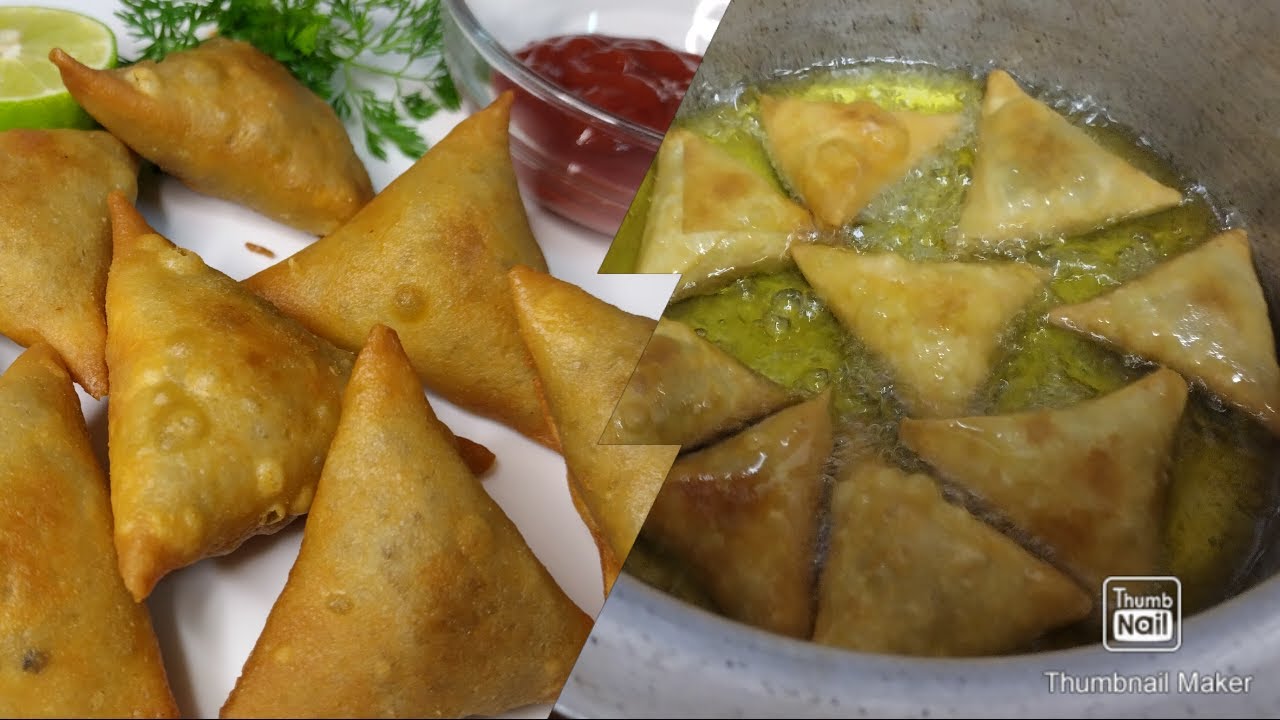 How to make Beef samosa and samosa wrapper from scratch# ...