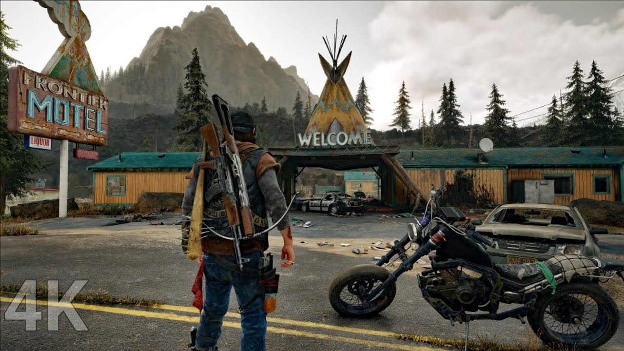 Zombie pc game Days Gone walkthrough gameplay part #4 ultraHD 60fps - YouTube