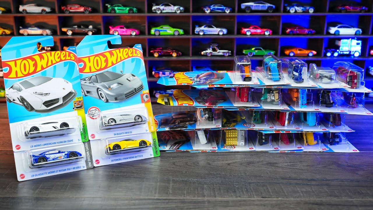 How fast can I open Bugatti, Lamborghini, GTR, Batman + more - YouTube