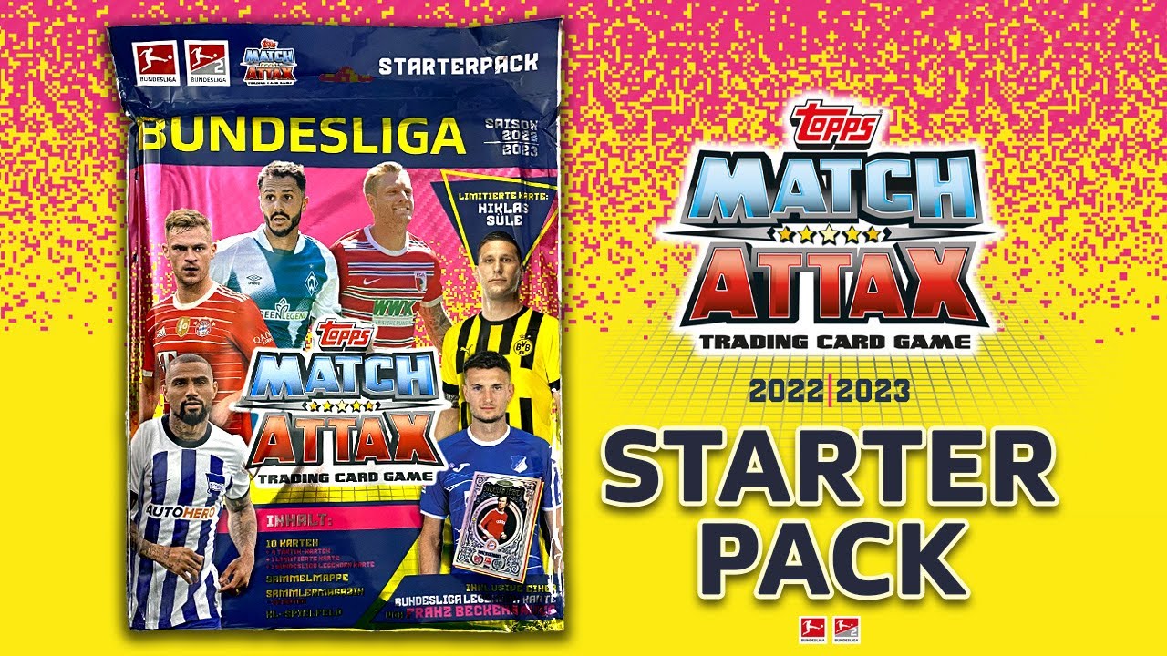 STARTERPACK - alle Details & Checkliste | TOPPS Bundesliga Match Attax ...