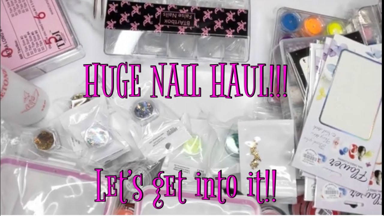 Huge Nail Haul!!!! Grab ya snacks & ya juicy juice!! - YouTube